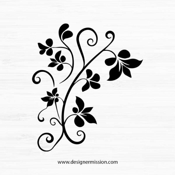 12+ Vine SVG Files for Cricut – Floral & Botanical Art