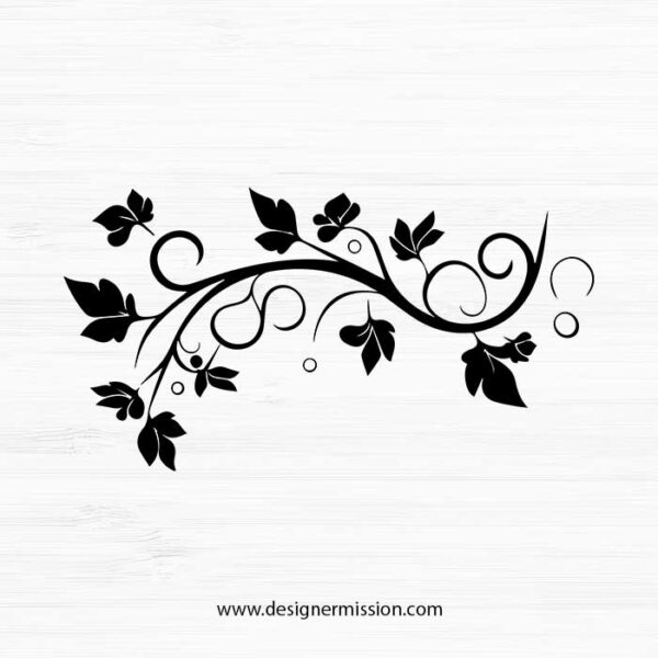 12+ Vine SVG Files for Cricut – Floral & Botanical Art