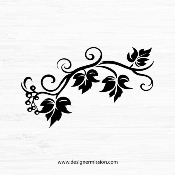 12+ Vine SVG Files for Cricut – Floral & Botanical Art