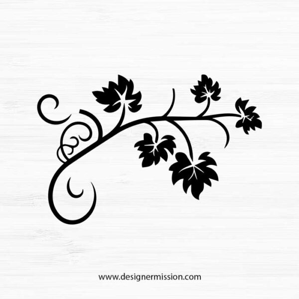 12+ Vine SVG Files for Cricut – Floral & Botanical Art