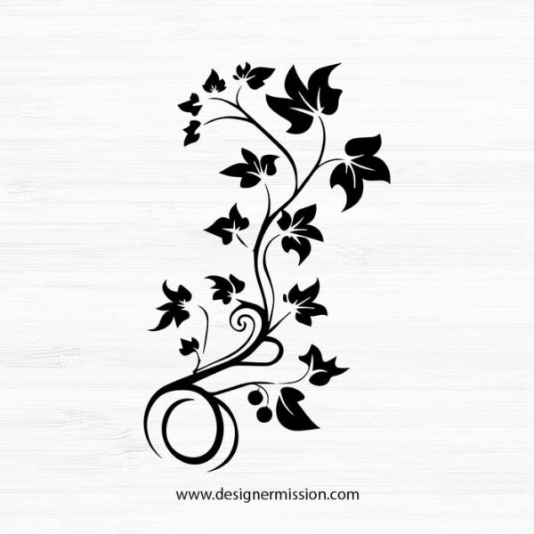 12+ Vine SVG Files for Cricut – Floral & Botanical Art