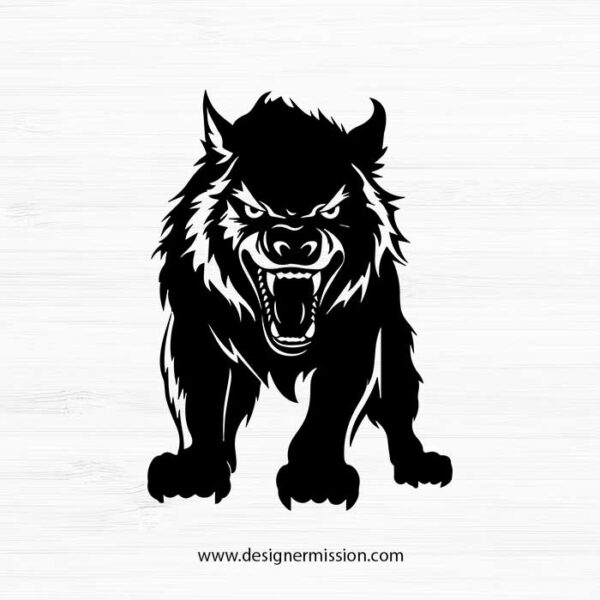 Werewolf SVG - Designer Mission